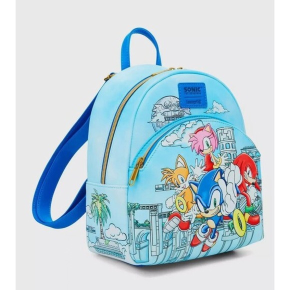 Loungefly | Bags | Loungefly Sonic The Hedgehog Sonic And Friends Mini ...